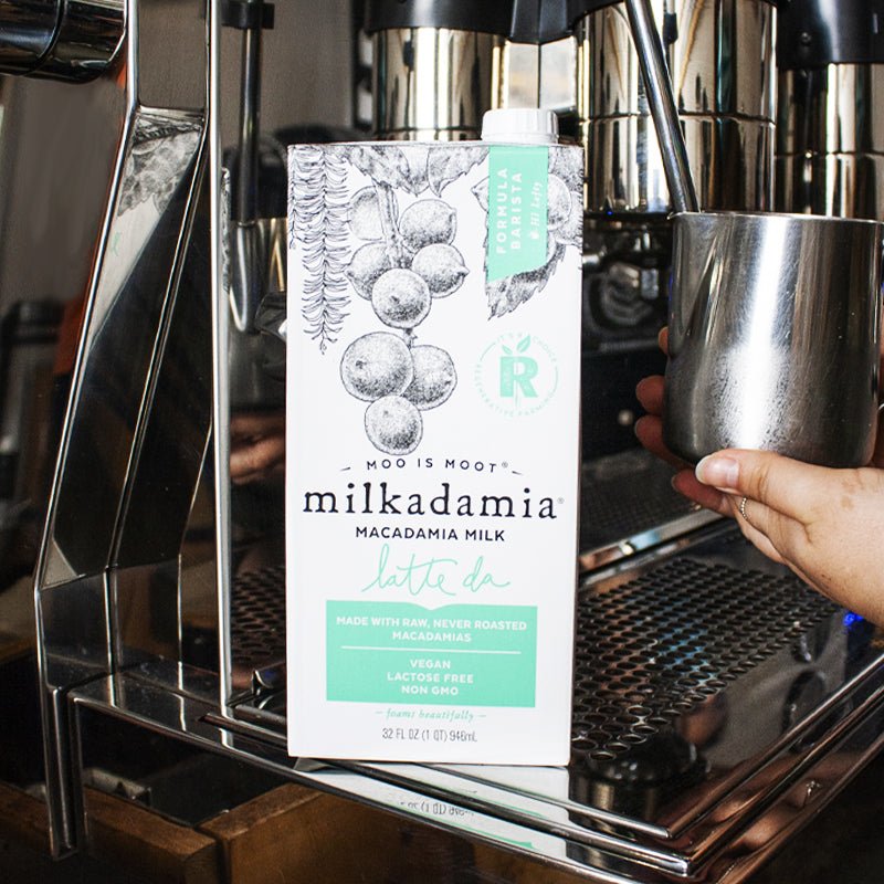 Milkadamia Latte Da Barista | Macadamia Beverage | Barista Coffee ...
