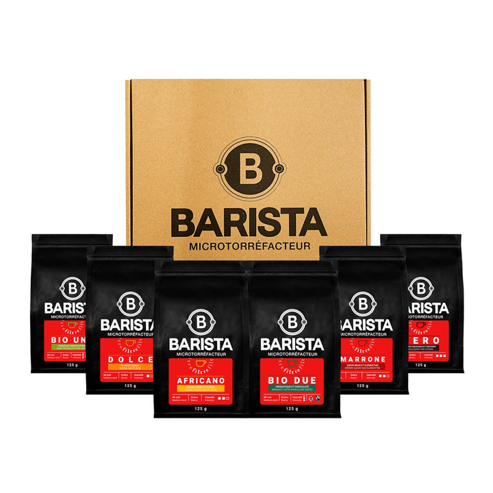 Boite de dégustation de café | Café Barista
